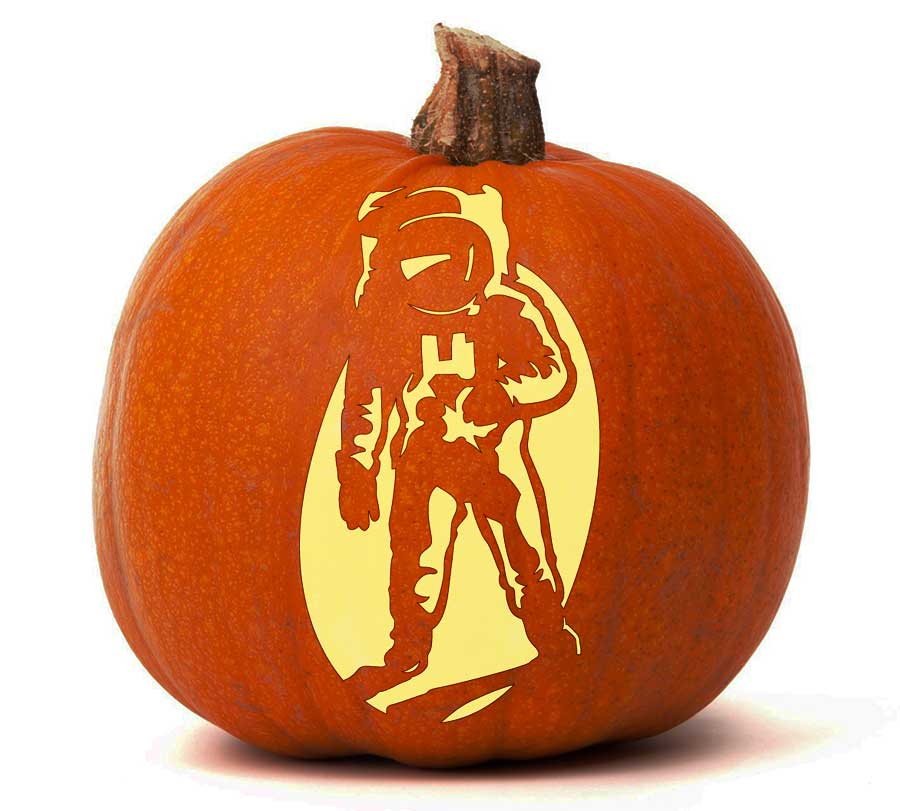 Astronaut - Pumpkin Glow