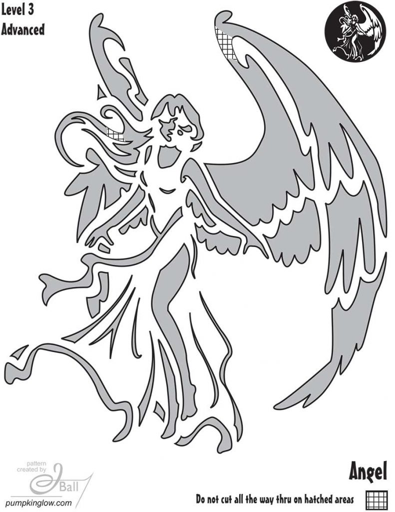 Angel - Pumpkin Glow