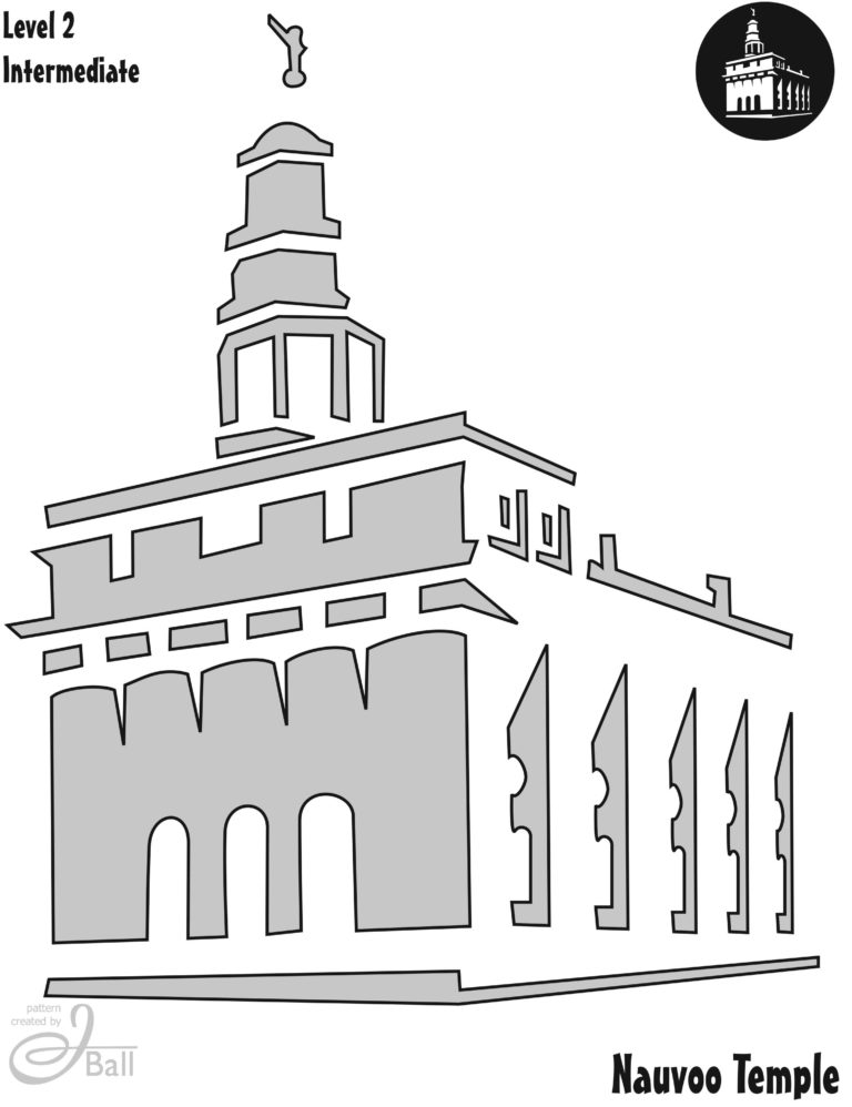 Nauvoo Temple - Pumpkin Glow