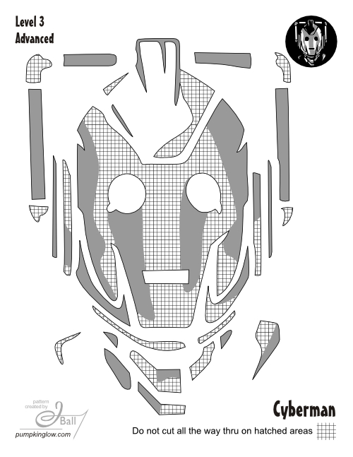 Cyberman - Pumpkin Glow